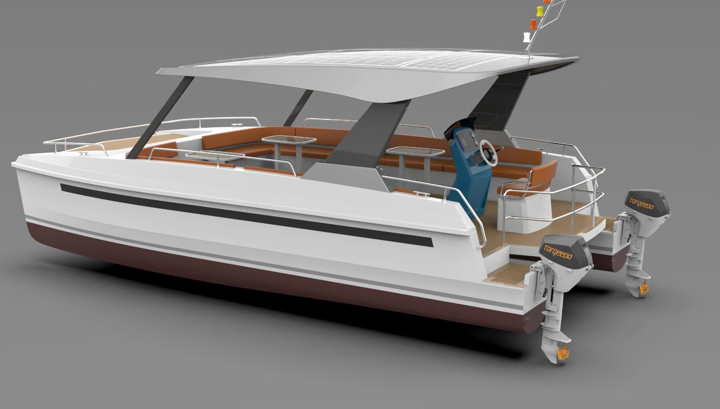 Electric Catamaran 26 – Woodenboatusa